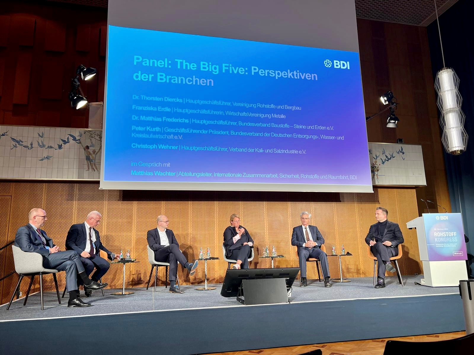 BDI-Rohstoffkongress 2022 – Rohstoffe made in Germany – BKRI